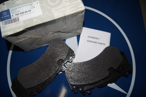 Mercedes Benz Genuine Front Brake Pad Set OE 0044208420 W230 W219 | eBay