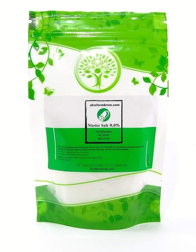 AlcoFermBrew Nitrite Salt 0.6% - 100g Curing Salt for Meat 6.5kg ...