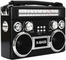 Supersonic Black Portable Retro AM/FM/SW 3-Band Radio With Bluetooth ...
