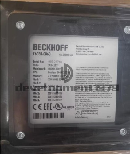ONE USED Beckhoff Industrial Computer C6030-0060 Module | eBay