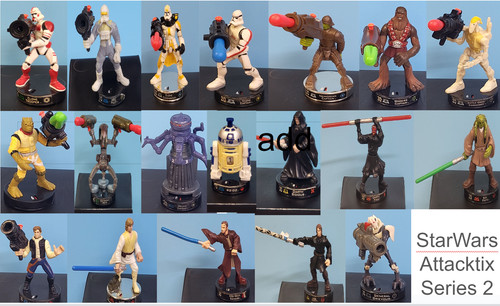 Star Wars Attacktix Series 2 Game Pieces (Chose Your Favorite) | eBay