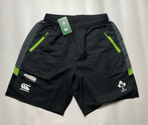 IRELAND IRISH RUGBY IRFU black shorts CANTERBURY BNWT adult SIZE M | eBay