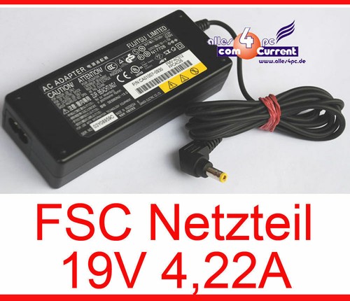 19V 4.22A FSC Power Supply Celsius Mobile A H H2 Lifebook T4010 S8010 ...