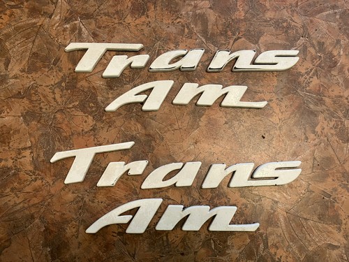 1994-1997 Pontiac Firebird Trans Am Door Letter Plastic Emblems | eBay