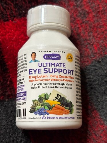 Andrew Lessman Ultimate Eye Support 60 Softgel Capsules Exp 01/30/2027 ...