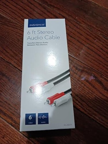 Insignia NS-HZ515 6ft Audio Cable Black lot of 100 600603218088 | eBay