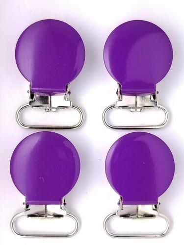 NOVELTY ROUND PACIFIER CLIPS WITH PLASTIC, 25 PIECES, FREE SHIPPING USA ...