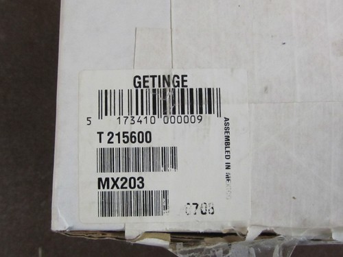 " GETINGE" VALVE # 517341 MX203 T215600 | eBay