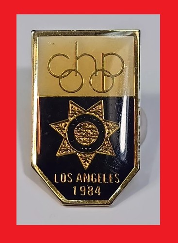 CHP CALIFORNIA HIGHWAY PATROL OFFICER 1984 LOS ANGELES OLYMPIC PIN | eBay