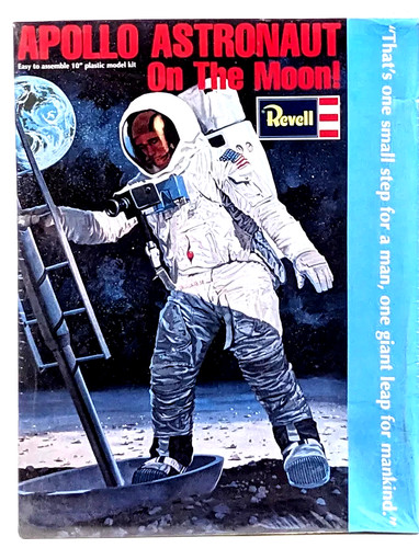Revell Apollo Astronaut On The Moon 10" Model Kit 1860 NASA Space Apollo 11~NEW | eBay