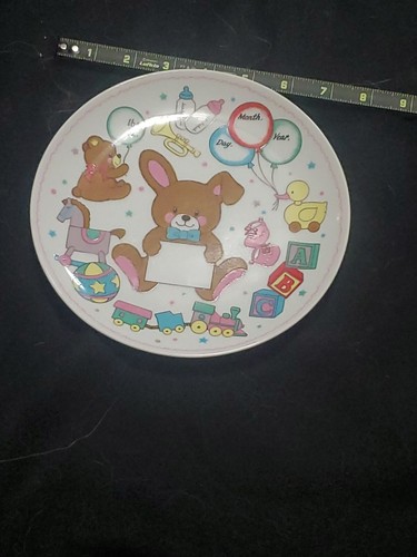 Baby Registry Plate You Personalize | eBay