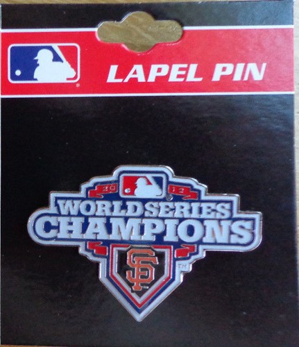 Lapel Pin MLB World Series Champions 2012 San Francisco SF Giants | eBay