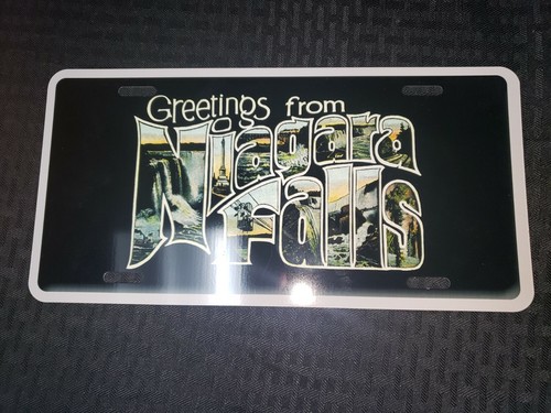Niagara Falls Novelty License Plate THX 138 | eBay