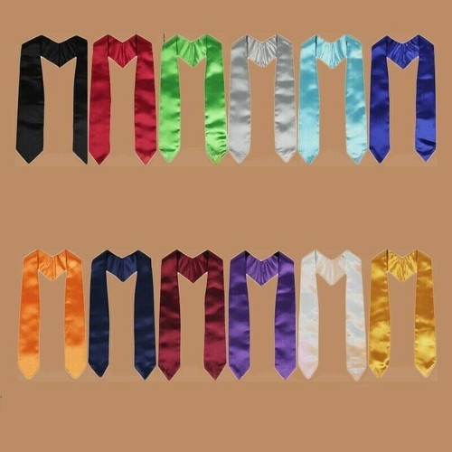 Satin Choir Sash Quality Robe Accessory Graduation Gown Church Choral ...