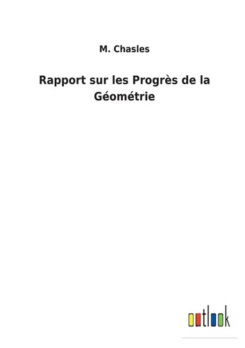 Rapport Sur Les Progr?S De La G?Om?Trie | eBay