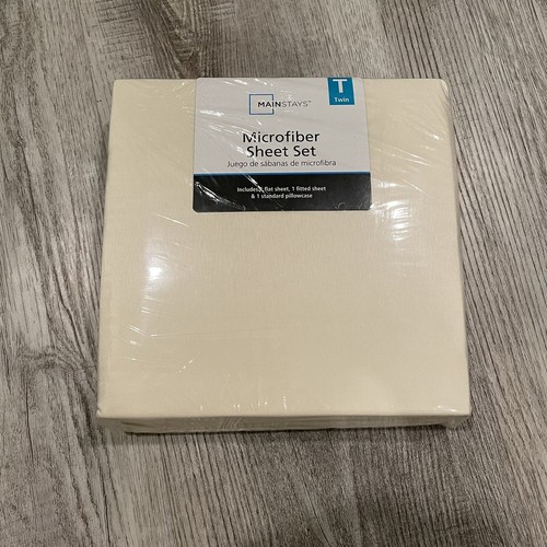 Mainstays Microfiber Sheet Set Twin 3pcs | eBay