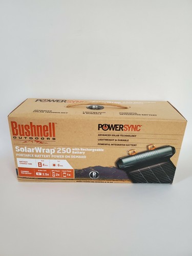Bushnell PowerSync SolarWrap 250 Solar Panel PP1025 for sale online | eBay