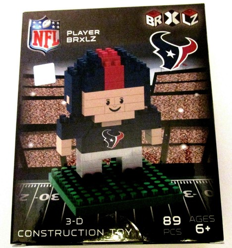Houston Texans 3-D Building Bricks Blocks Player Construction | eBay
