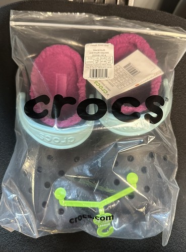 Crocs+Classic+Lined+Clog+Unisex+M5+%2F+W+7+In+Black+%2F+Multi+203591 ...