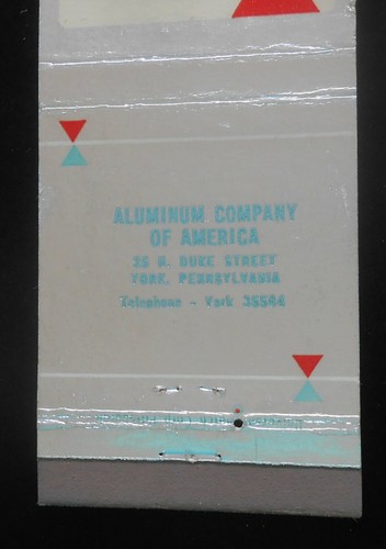 1950s Alcoa Aluminum Company of America 25 N. Duke Street Food Wrap ...