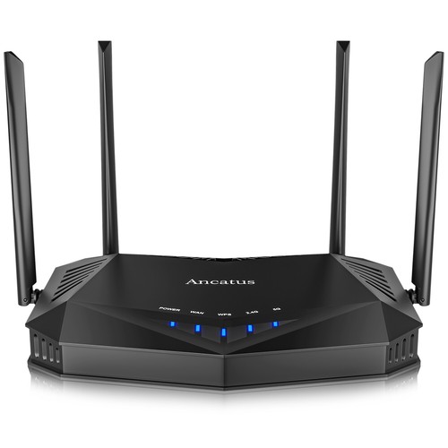 Ancatus-WiFi 6 Router AX1800, Dual Band 1.8G WiFi Router Gigabit ...