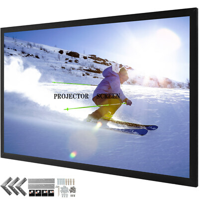 Fixed Frame Projector Screen for sale | eBay
