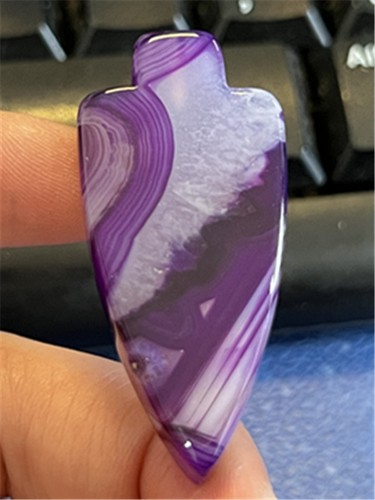 KU75225 44x20x7mm Purple/white Druzy Geode Agate Arrow pendant Bead | eBay