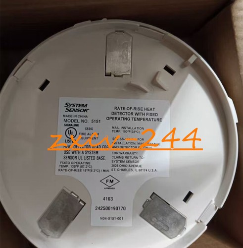 1PC SYSTEM SENSOR 5151 Thermal Fire Detector | eBay