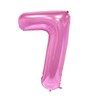 40" Giant Rose Gold Seven Year Old Baby Birthday 7 Month Number Float ...