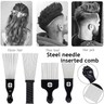 Magic Collection Styling Pik Long Fan Metal Pik Untangle/Style/Lift ...
