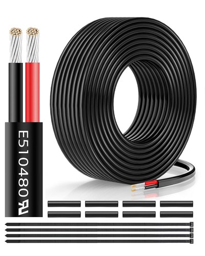16 Gauge Wire 16/2 2 Conductor Electrical 16 AWG 30FT 16Ga Automotive ...