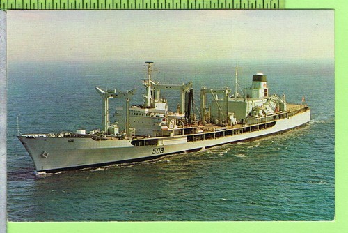 HMCS Provider AOR 508, Canadian Support Ship, Color Picture Post Card ...