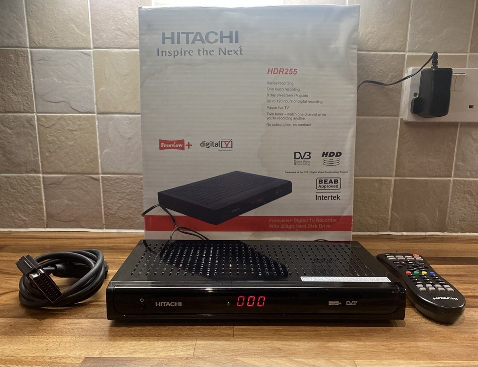 Hitachi Freeview Recorder for sale | eBay