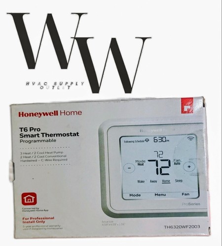 Honeywell TH6320U1000 FocusPRO 6000 Programmable Thermostat for sale ...