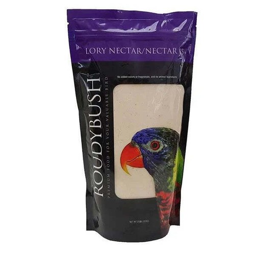 Roudybush Lory Diet/Nectar 15, 2-lb, Rainbow Lorikeet Diet Nectar Food ...