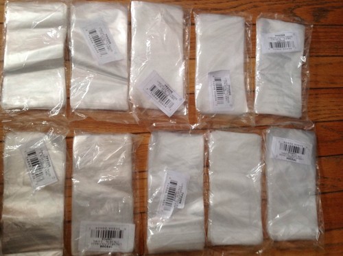 NEW Lot / 1000 Linear LD Poly Bags 3x6" 0.9 mil | eBay