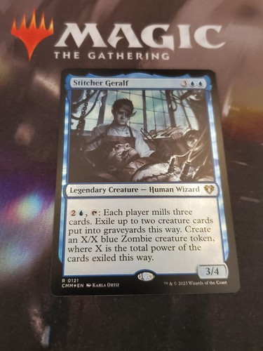 Mtg. Stitcher Geralf. FOIL. Commander Masters. Pack Fresh | eBay
