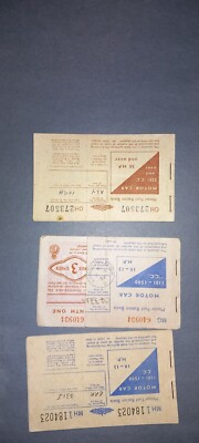 Motor Fuel Ration Book for sale | eBay