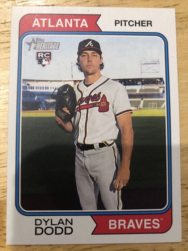 2023 Topps Heritage High Atlanta Braves Rookie #650 Dylan Dodd | eBay