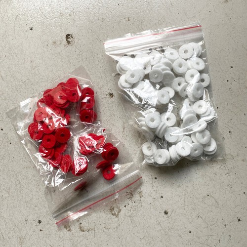 90 PCS piano repair parts Full Set Felt Back Rail punchings Felt Wool ...