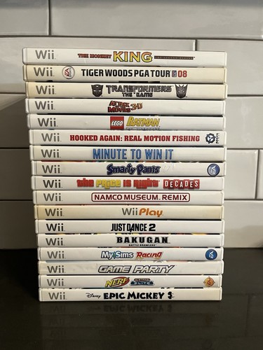 LOT OF 17 Nintendo Wii Games LEGO BATMAN PGA TOUR 08 WII PLAY | eBay
