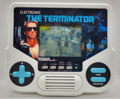 The Terminator Tiger (1988) Retro Handheld Games
