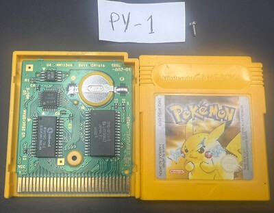 Pokemon Yellow Version Gameboy Color for sale | eBay