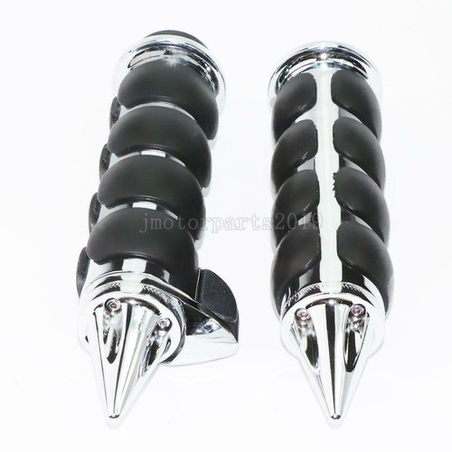1" Handle Bar Hand Grips For Kawasaki Vulcan 1500 1600 1700 2000 500 ...