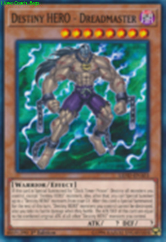 Destiny HERO - Dreadmaster LEHD-ENA03 X 1 Mint YUGIOH Effect Monster | eBay