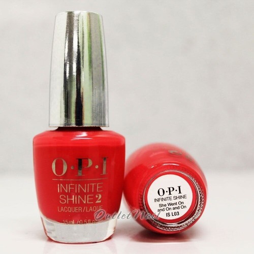 OPI INFINITE SHINE She Went On and On and On - Air Dry 10 Day Nail ...