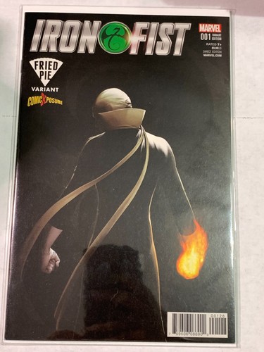 Iron Fist #1 NM FRIED PIE John Tyler Christopher JTC BLACK Variant ...
