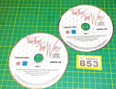 PINK FLOYD -- THE WALL MOVIE - Philips CD-I | Grelly UK