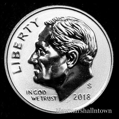 2018 S Roosevelt Dime Reverse Silver Proof from Mint Reverse Silver Proof Set | eBay