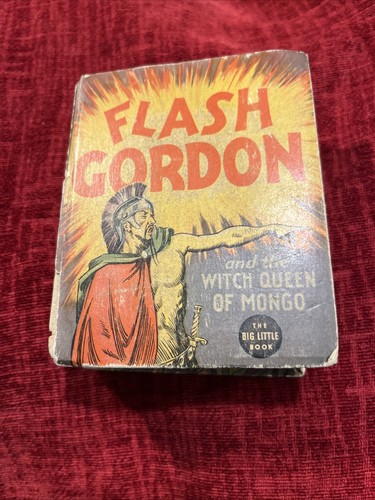 Vintage Flash Gordon Emperor of Mongo Big Little Book #6833 Raymond Art ...